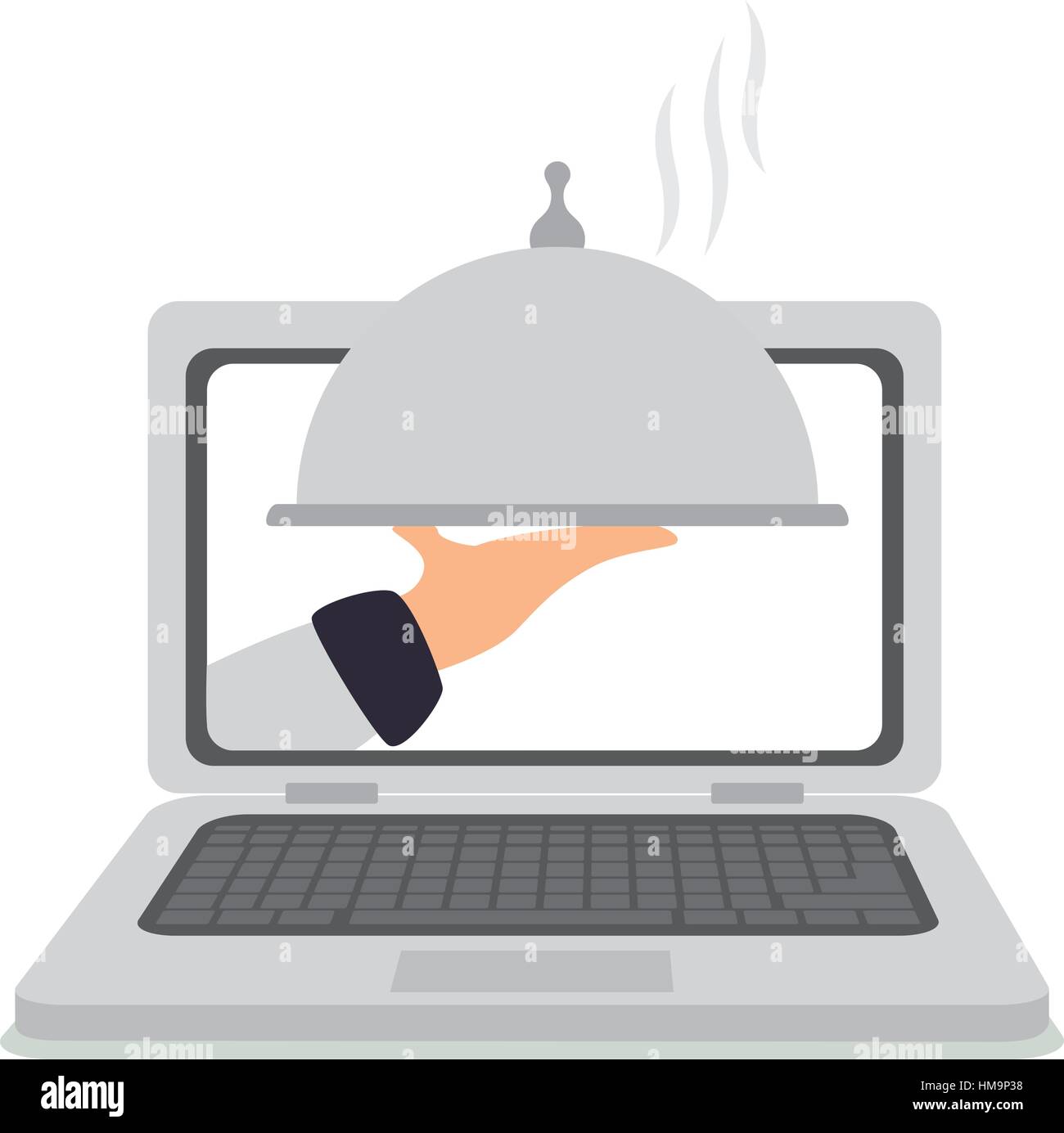 Platform restaurant Stock Vector Images - Alamy