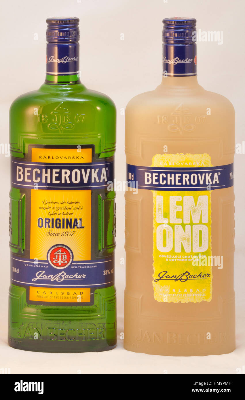 Becherovka hi-res stock photography and images - Alamy
