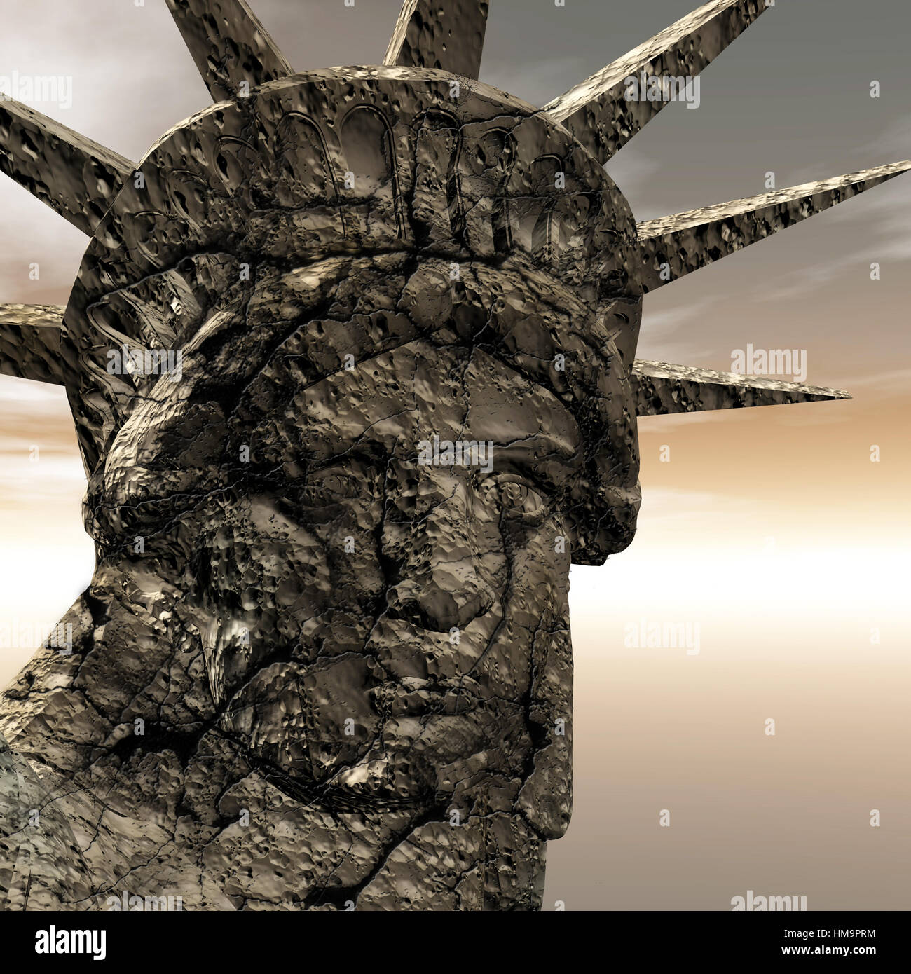 American allegory statue hi-res stock photography and images - Alamy