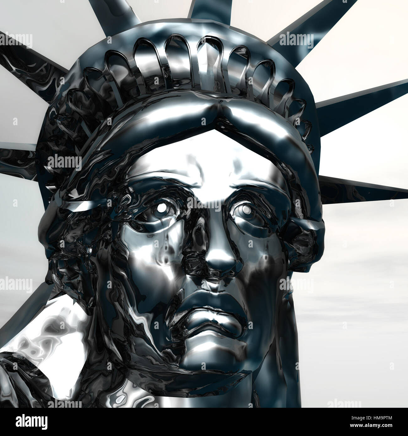 Crying statue of liberty hi-res stock photography and images - Alamy