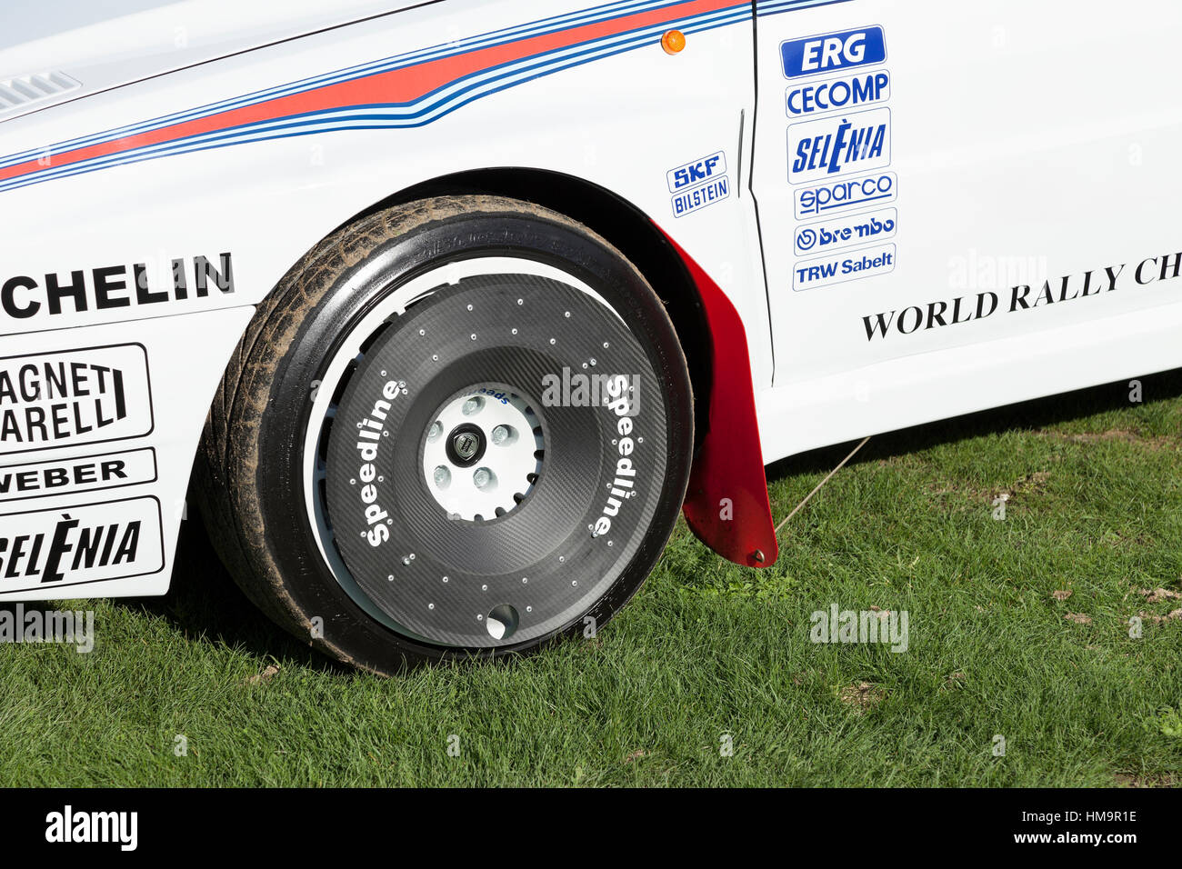 Lancia Delta Martini Racing sponsor Stock Photo - Alamy