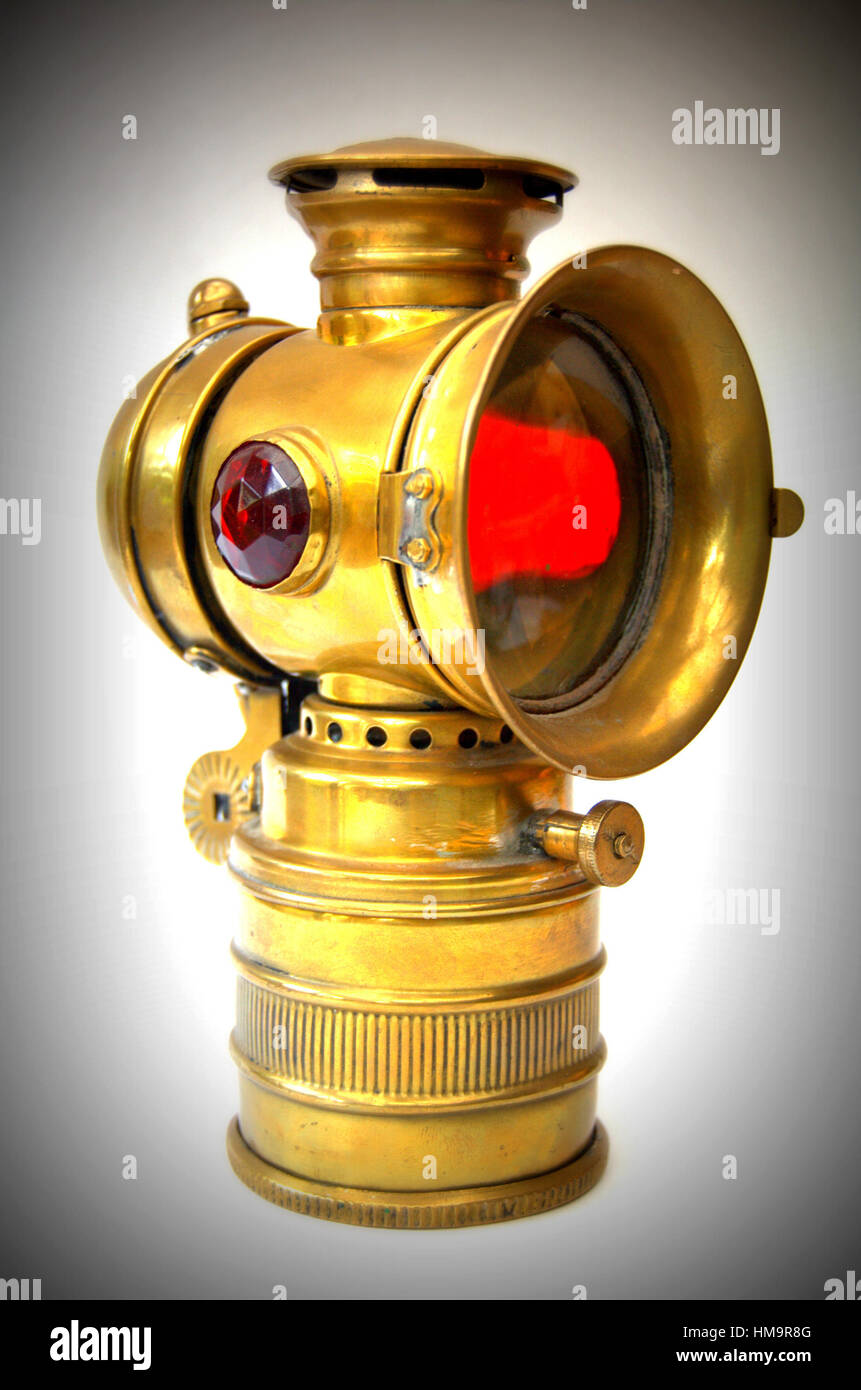 First car headlight Stock Photo - Alamy