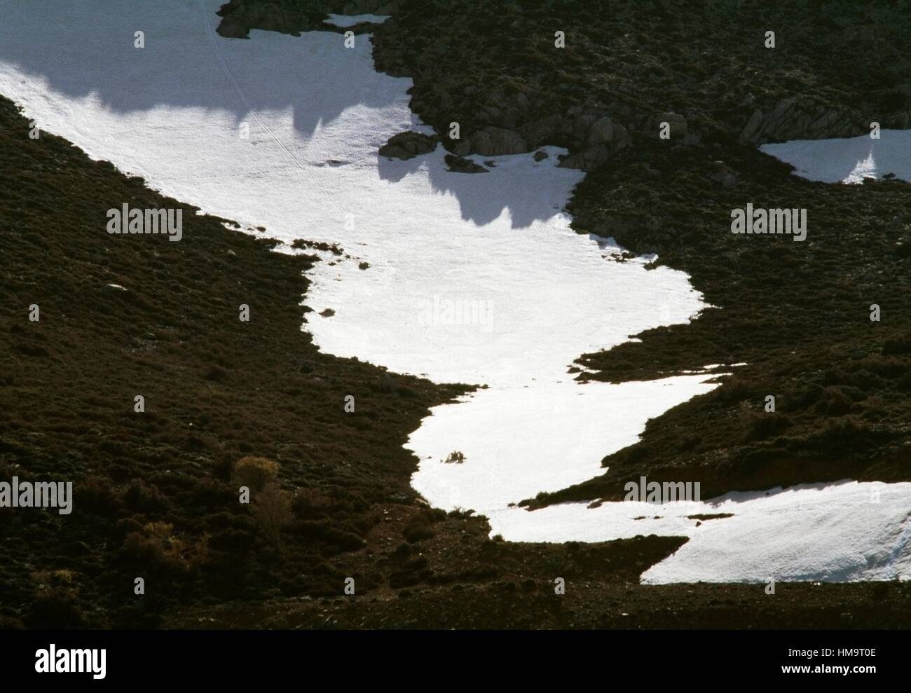 Snow, Mount Ida (Psiloritis), Crete, Greece Stock Photo - Alamy