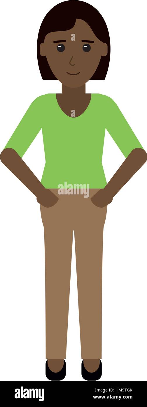 Short hair beauty Stock Vector Images - Alamy