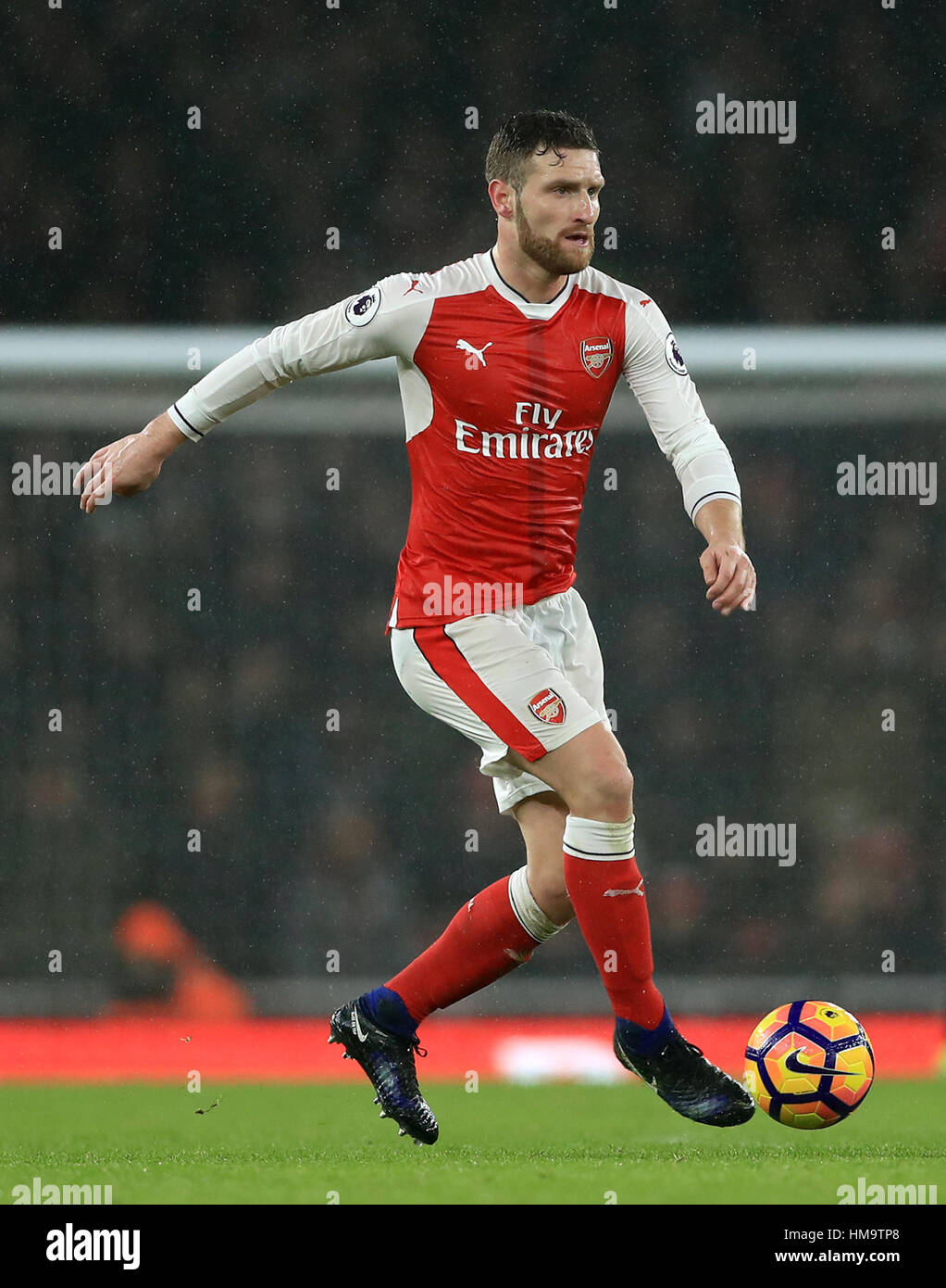 Arsenal's Shkodran Mustafi Stock Photo - Alamy