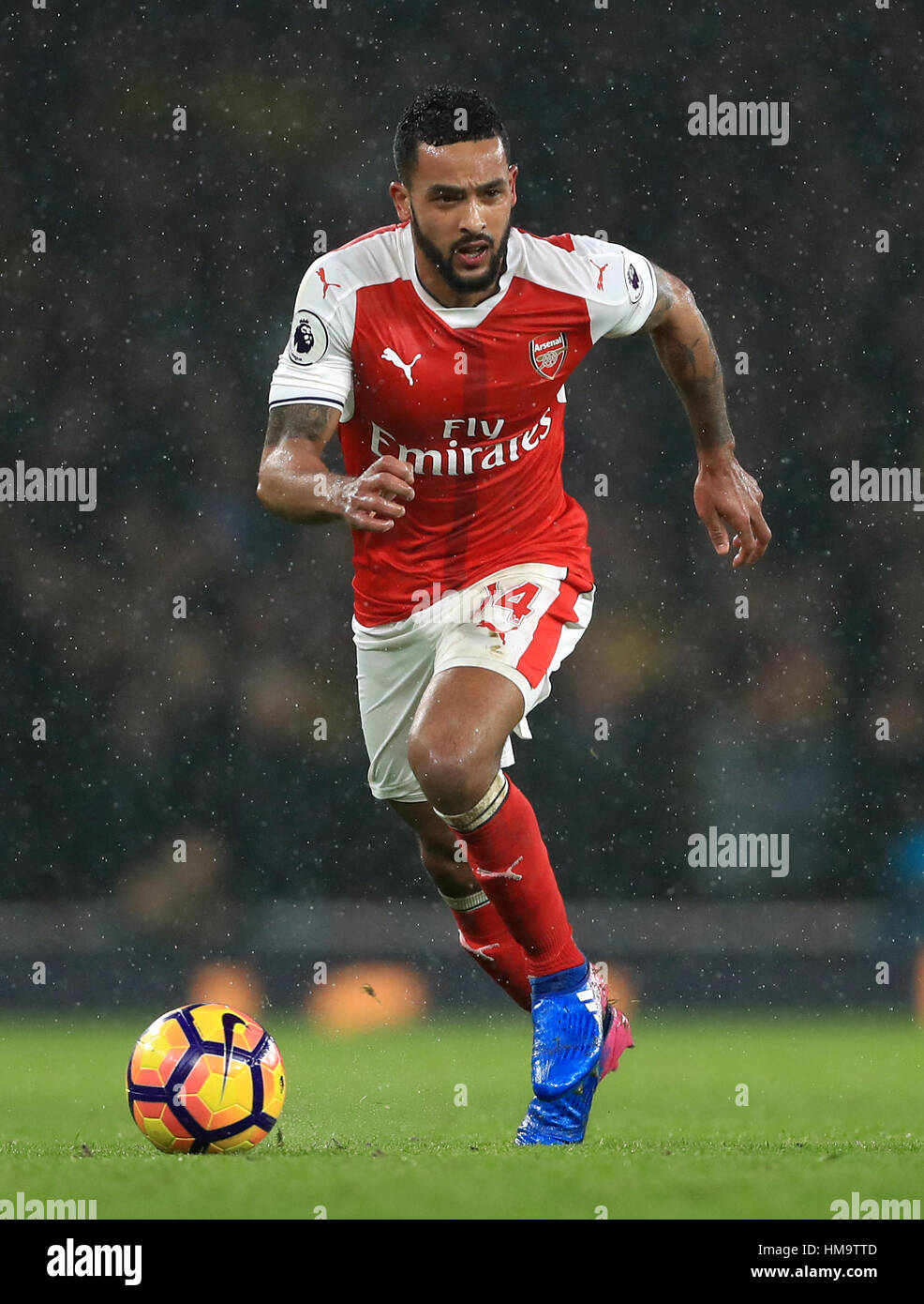 Arsenal's Theo Walcott Stock Photo - Alamy