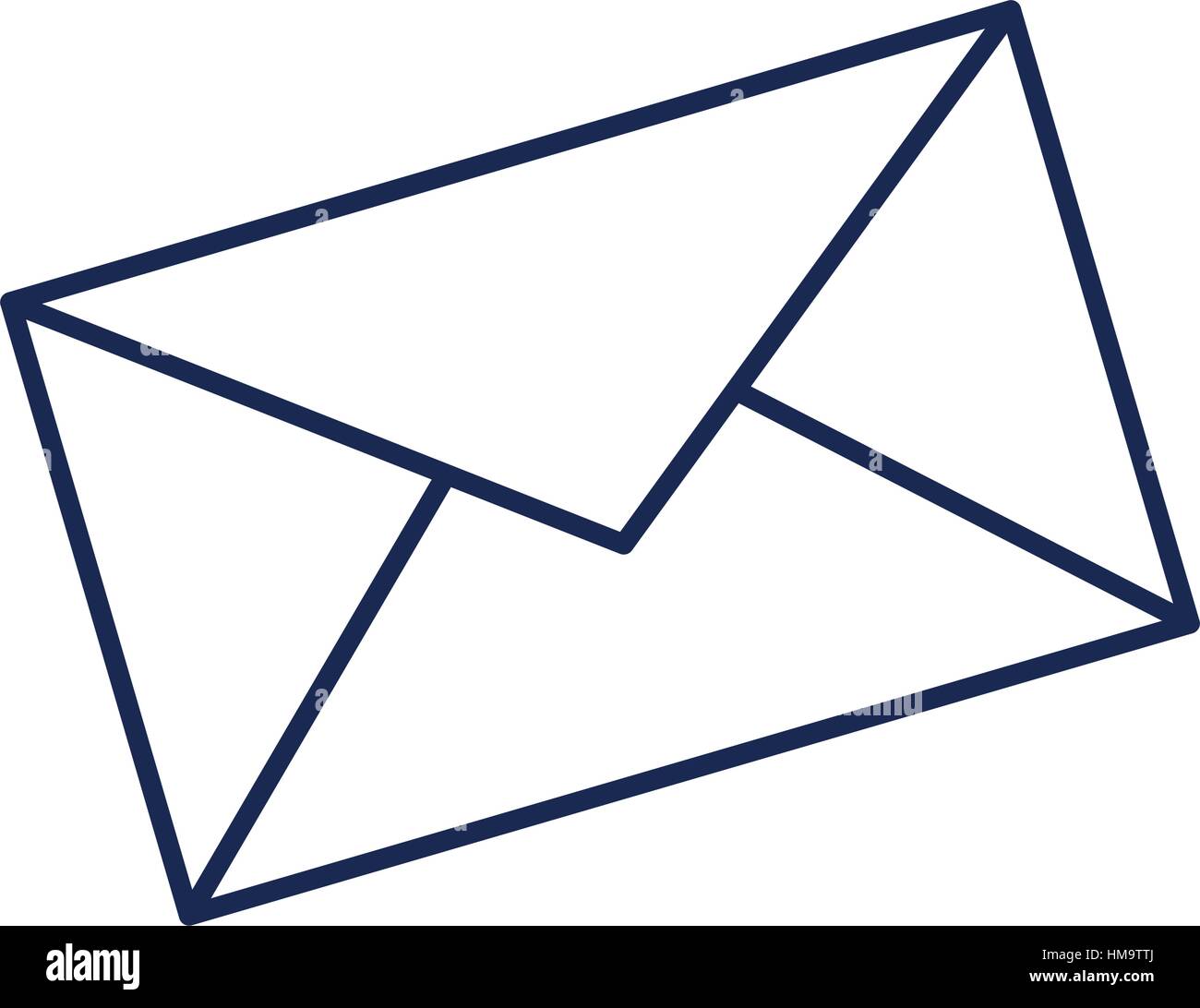envelope letter isolated icon vector illustration design Stock Vector ...