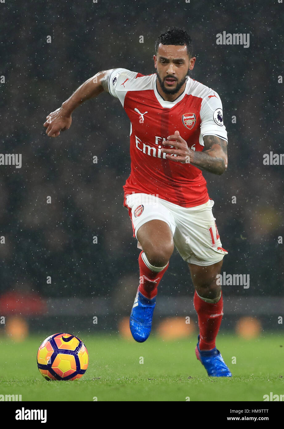 Arsenal's Theo Walcott Stock Photo - Alamy