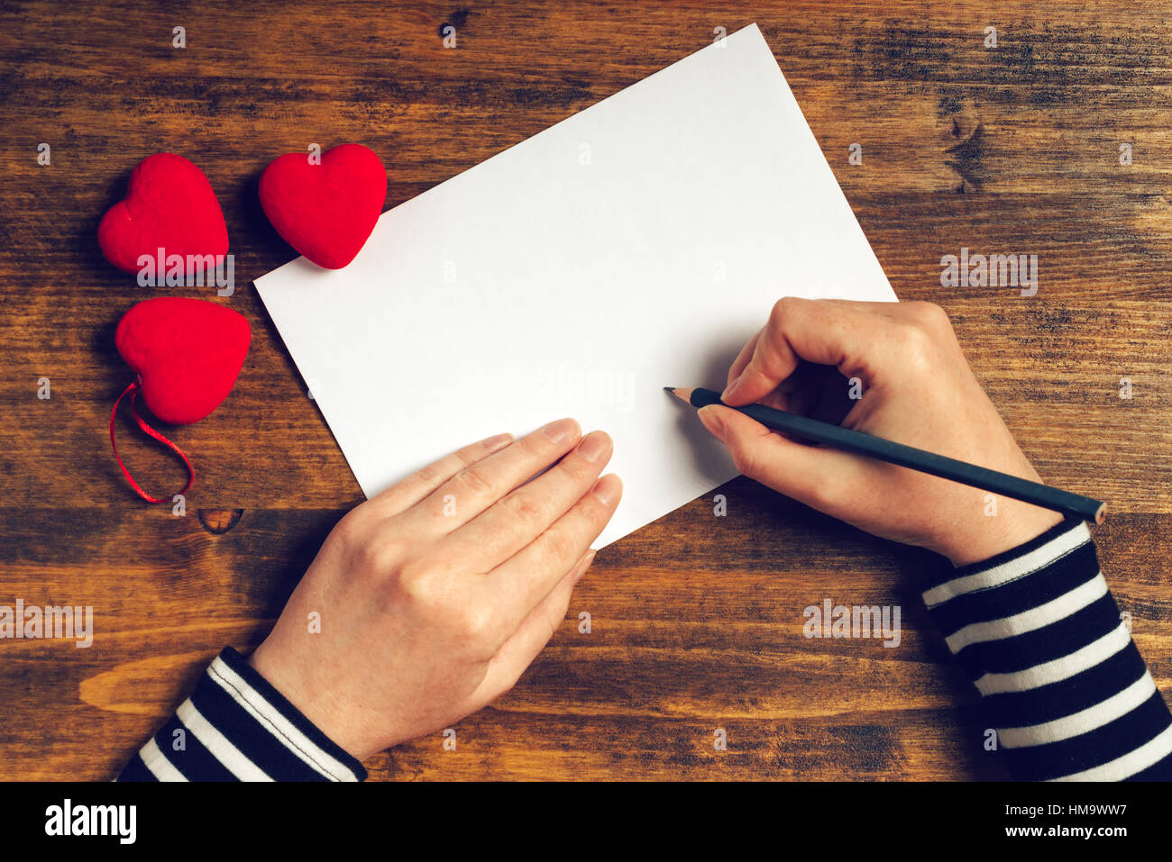 Love letter hi-res stock photography and images - Alamy