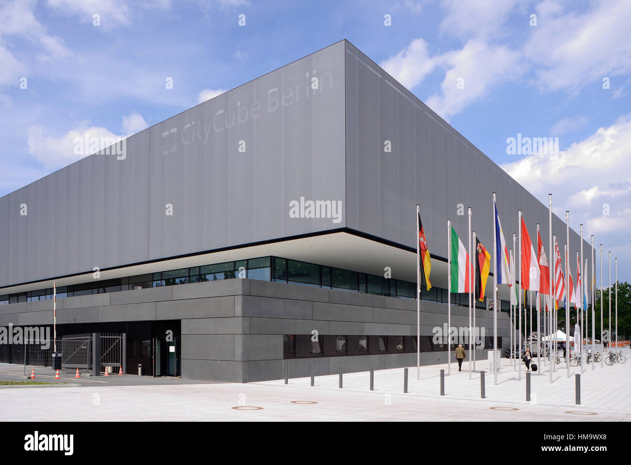 CityCube Berlin, convention center and exhibition hall, Messedamm ...