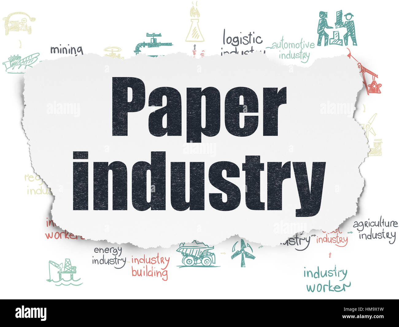 Plant production paper Cut Out Stock Images & Pictures - Alamy