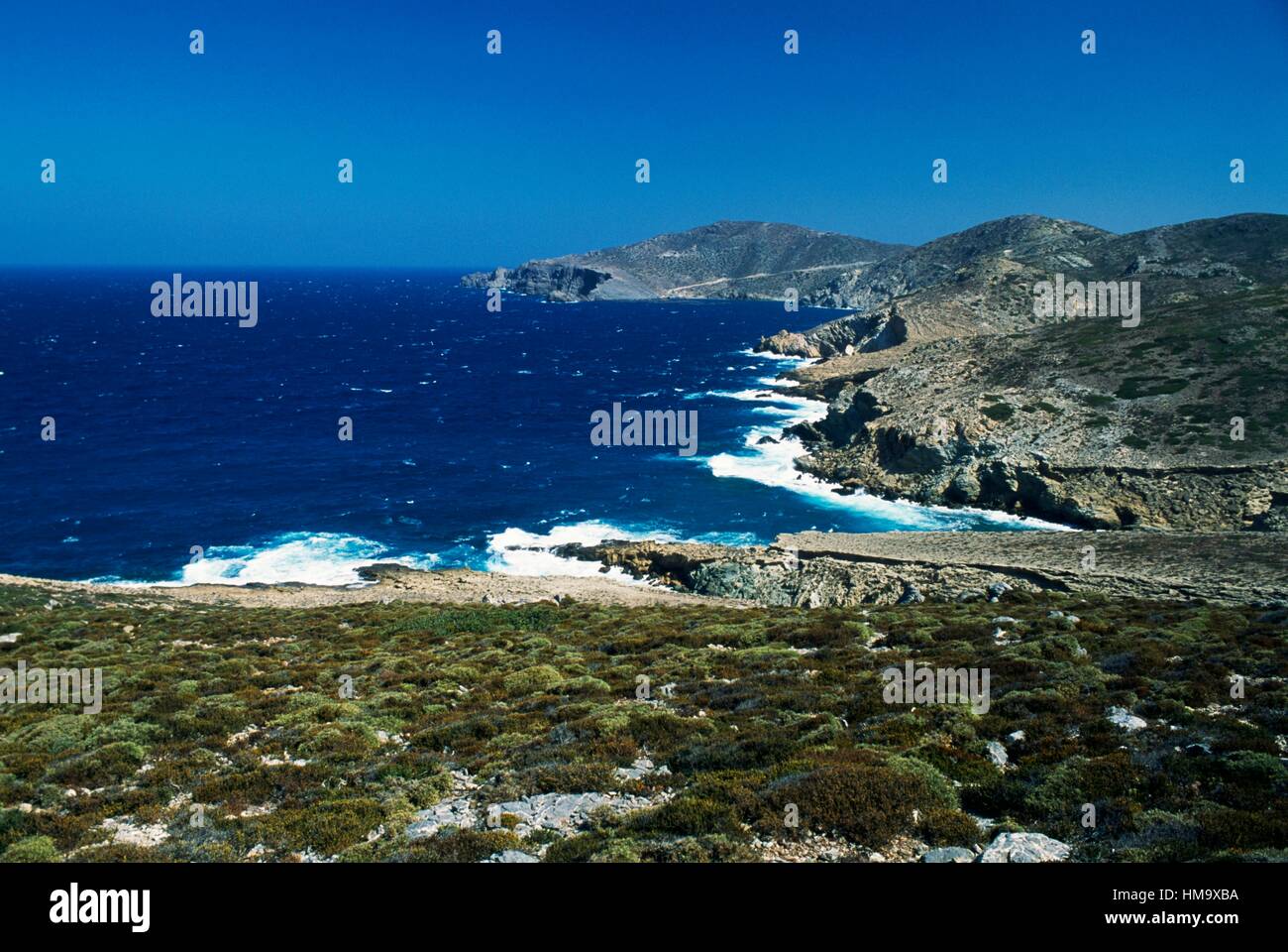 View of Sitia Gulf, Crete, Greece Stock Photo - Alamy