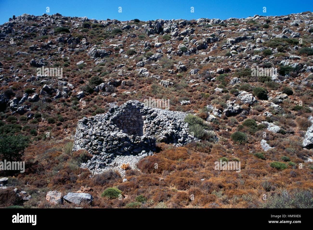 Mitato, shepherd hut, Sitanos, Crete, Greece Stock Photo - Alamy