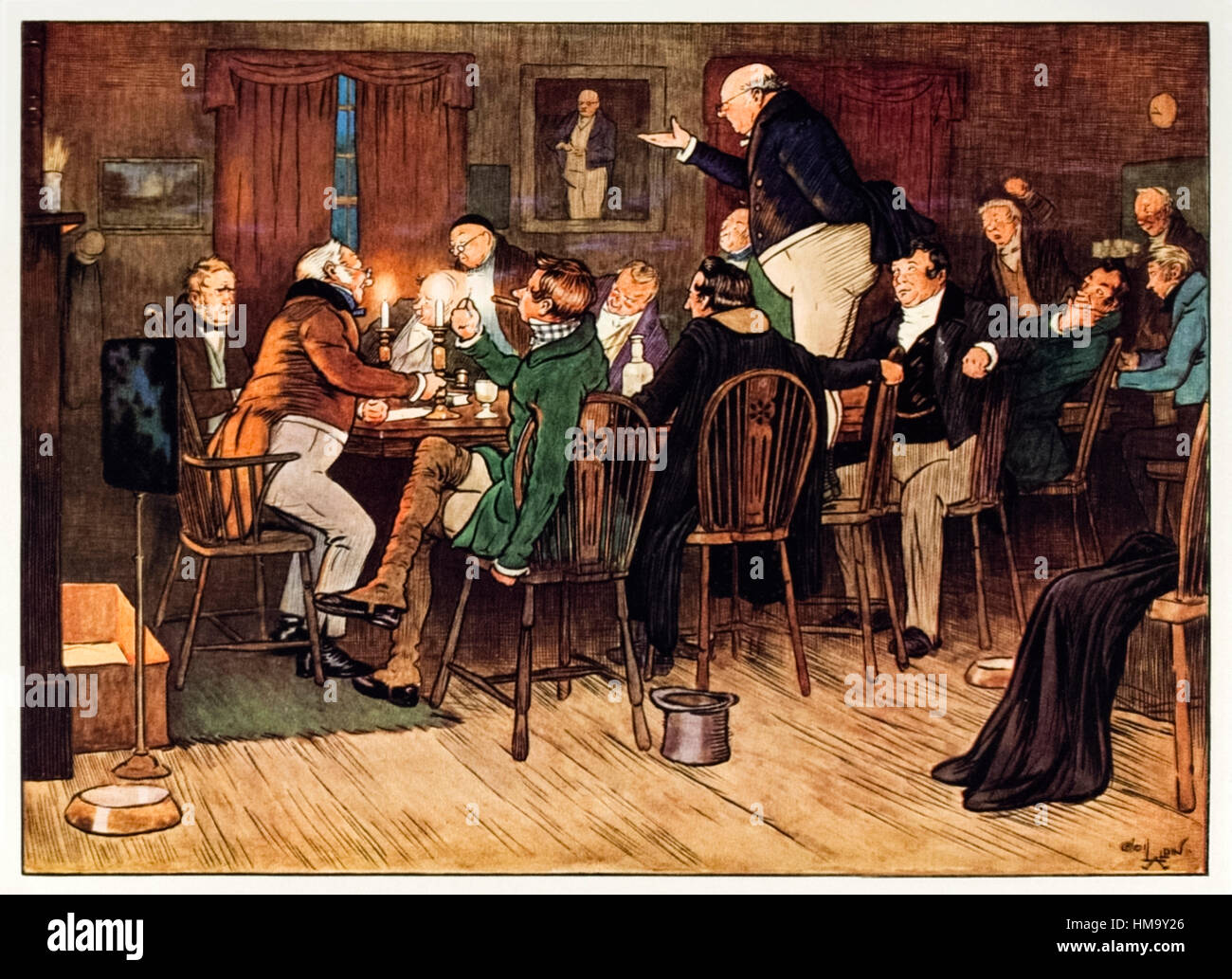 The pickwick papers hi-res stock photography and images - Alamy
