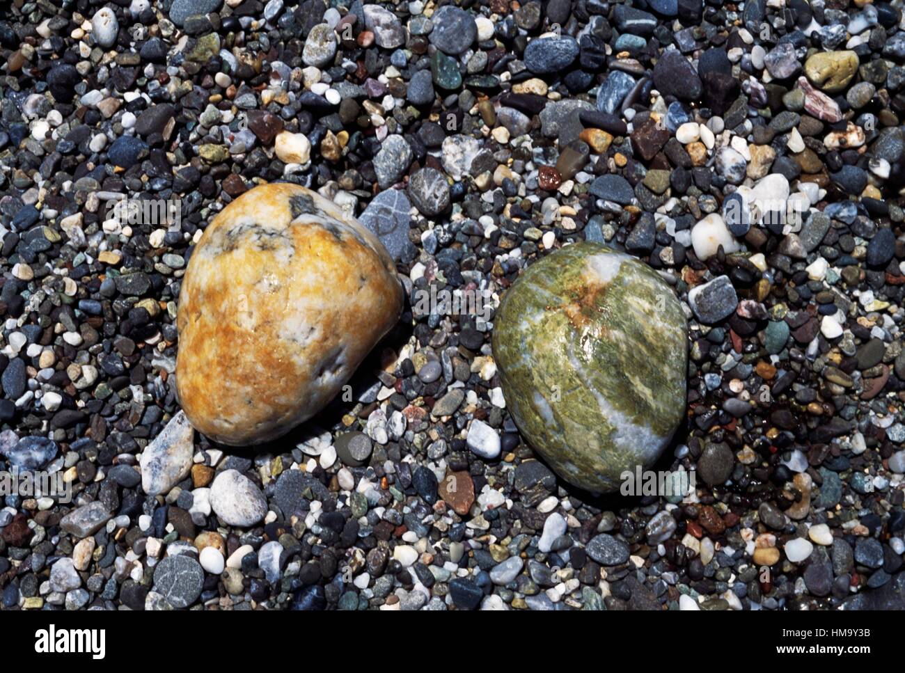 Coloured stones, Crete, Greece Stock Photo - Alamy