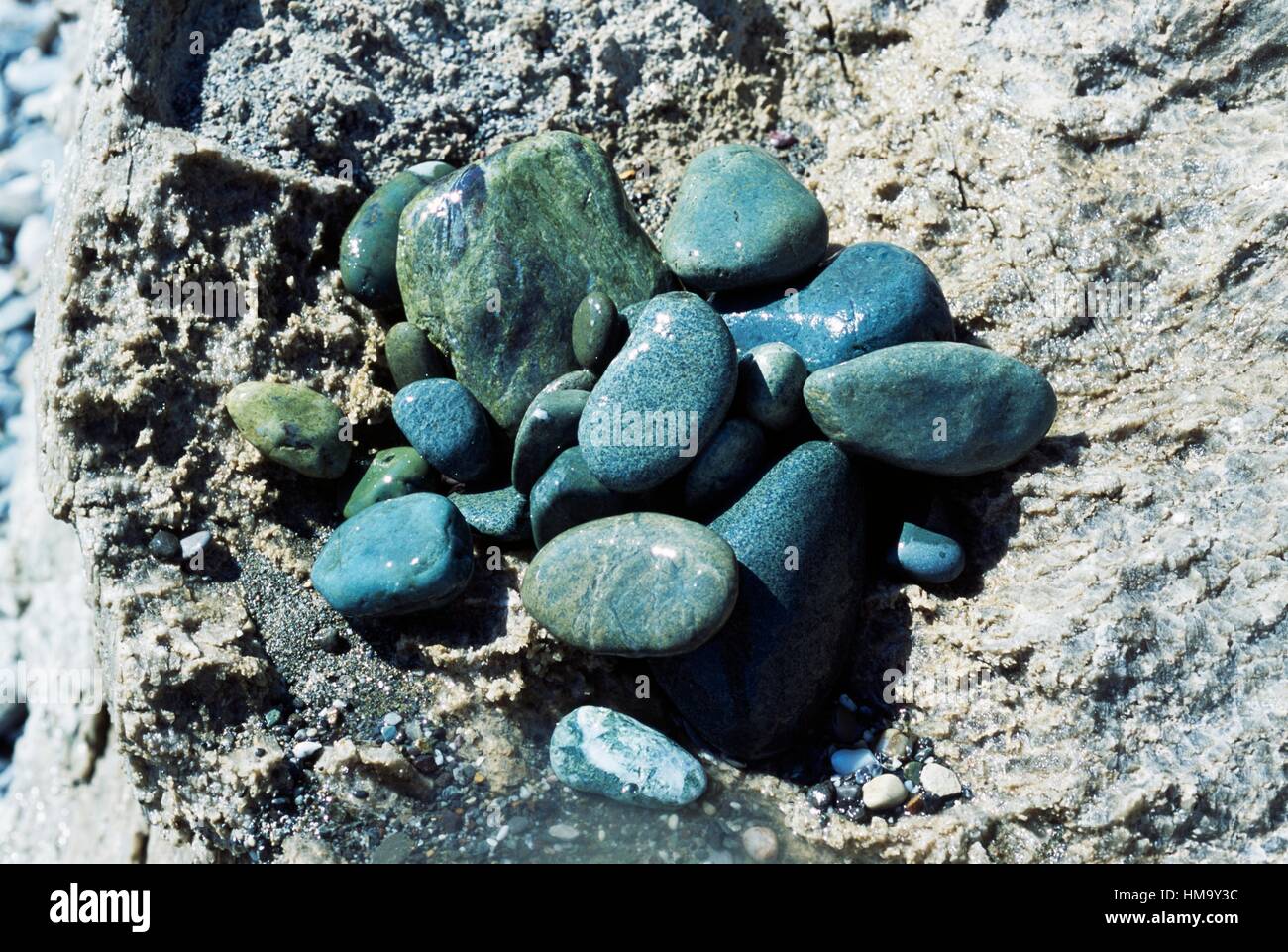 Coloured stones, Crete, Greece Stock Photo - Alamy