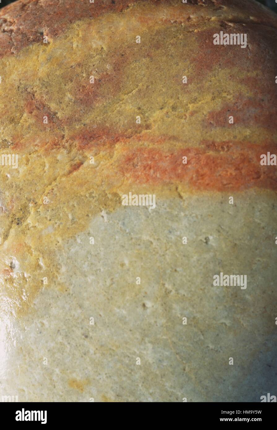 Coloured rock, Crete, Greece. Detail Stock Photo - Alamy