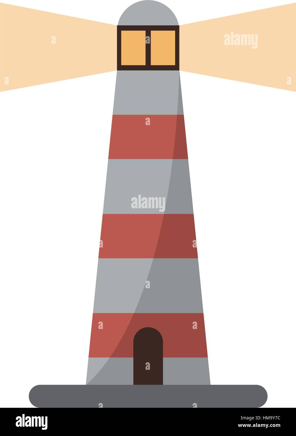 lighthouse search light guide Stock Vector Image & Art - Alamy