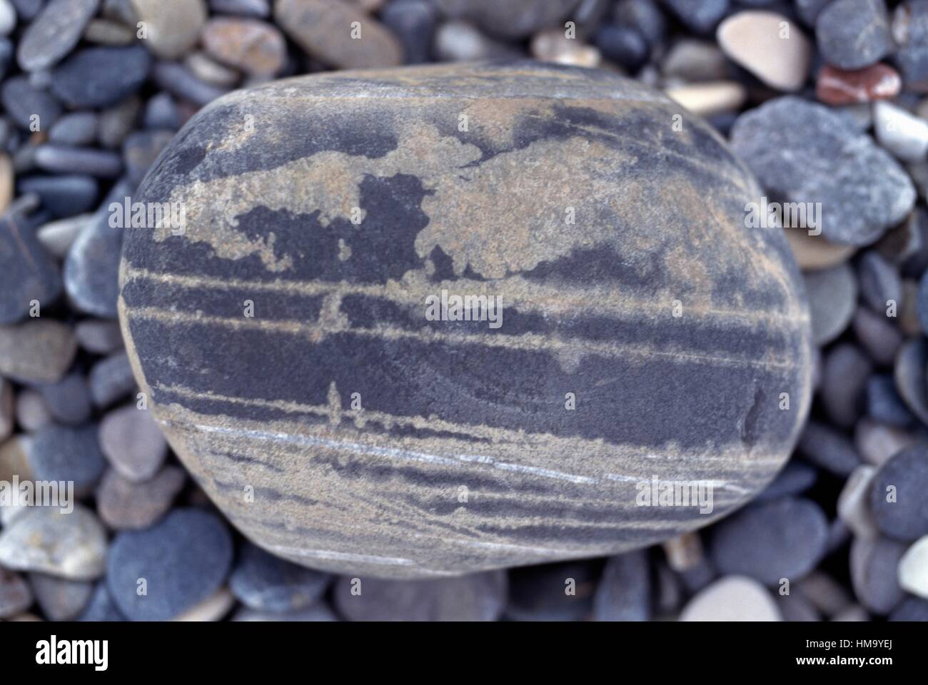 Mottled rock with lines, Krios beach, Crete, Greece Stock Photo - Alamy