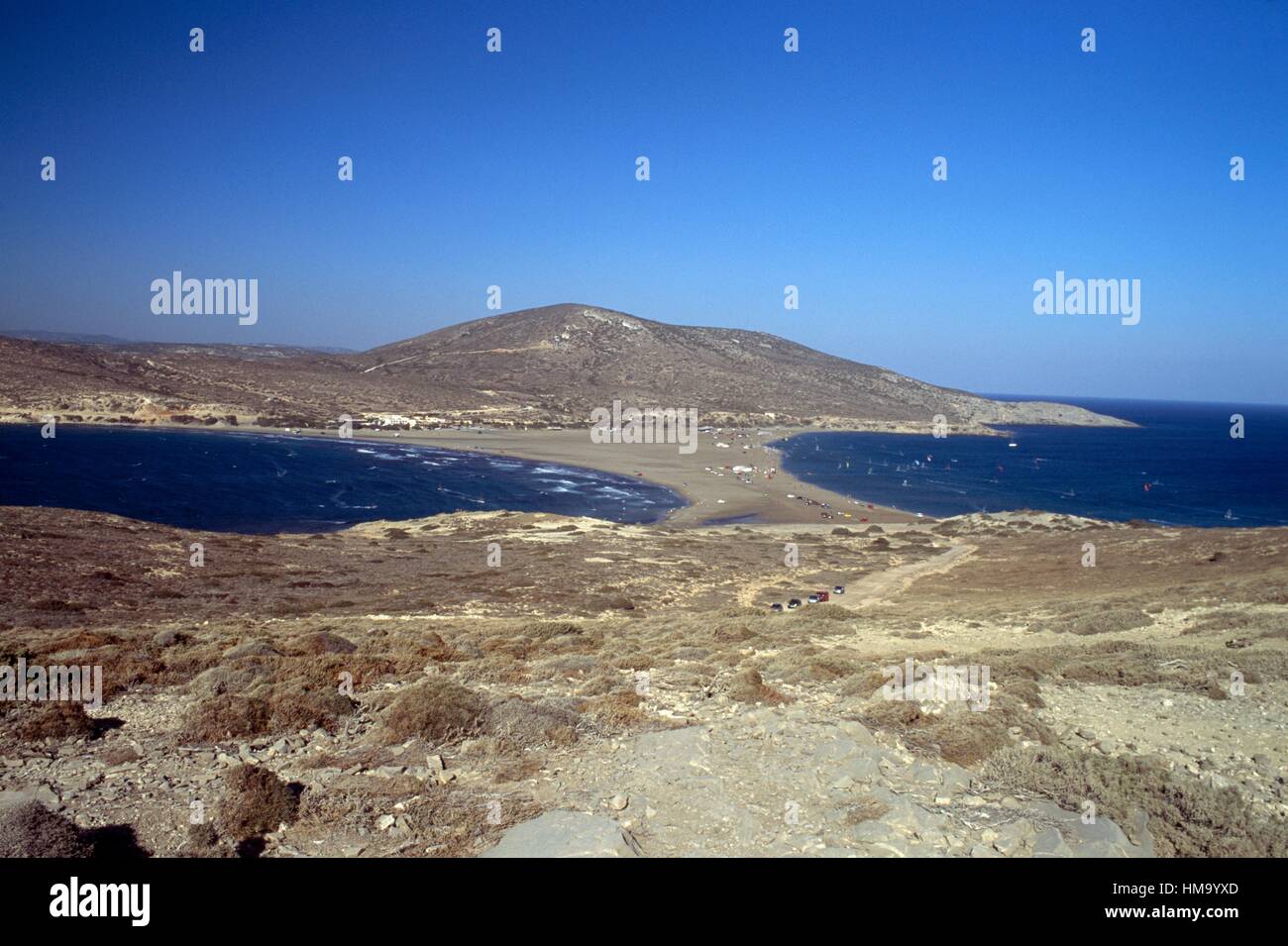 Prasonisi peninsula, Rhodes island, Greece Stock Photo - Alamy