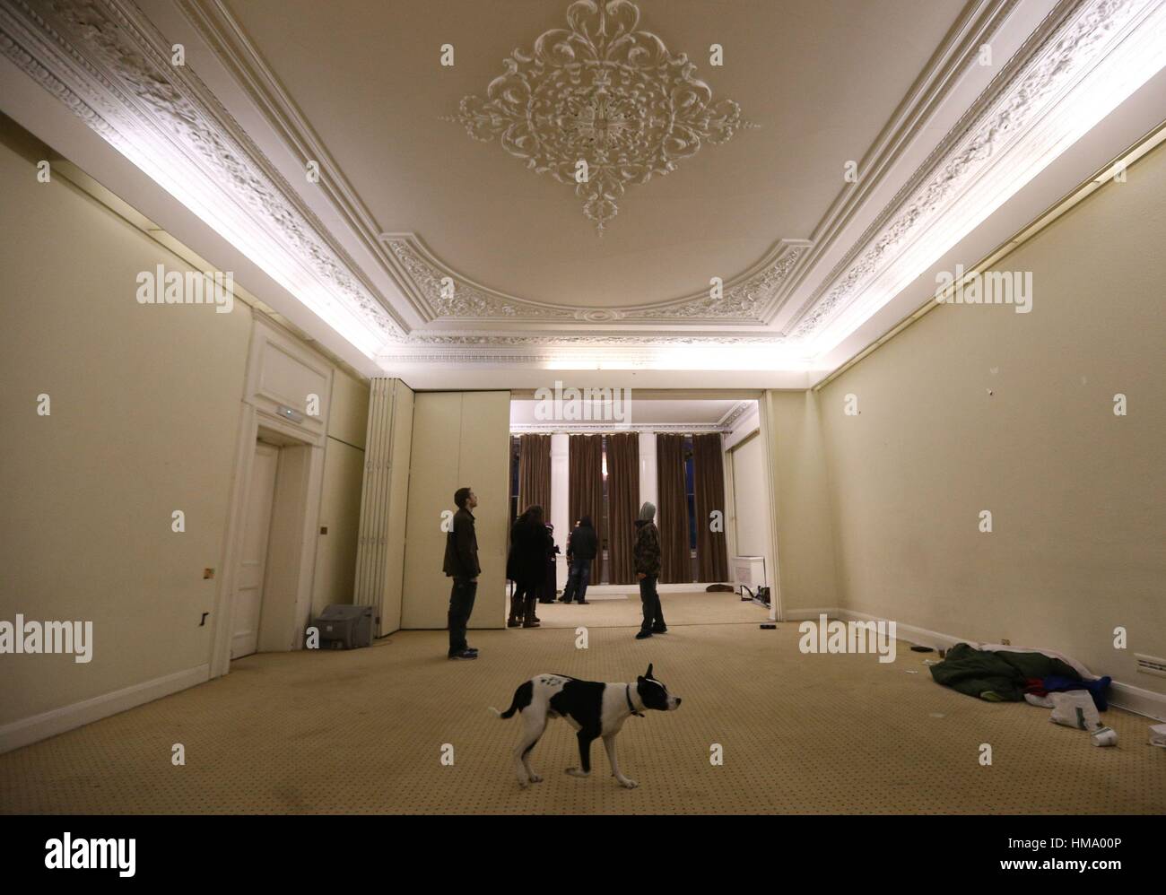 Squatters in ground floor room hi-res stock photography and images - Alamy