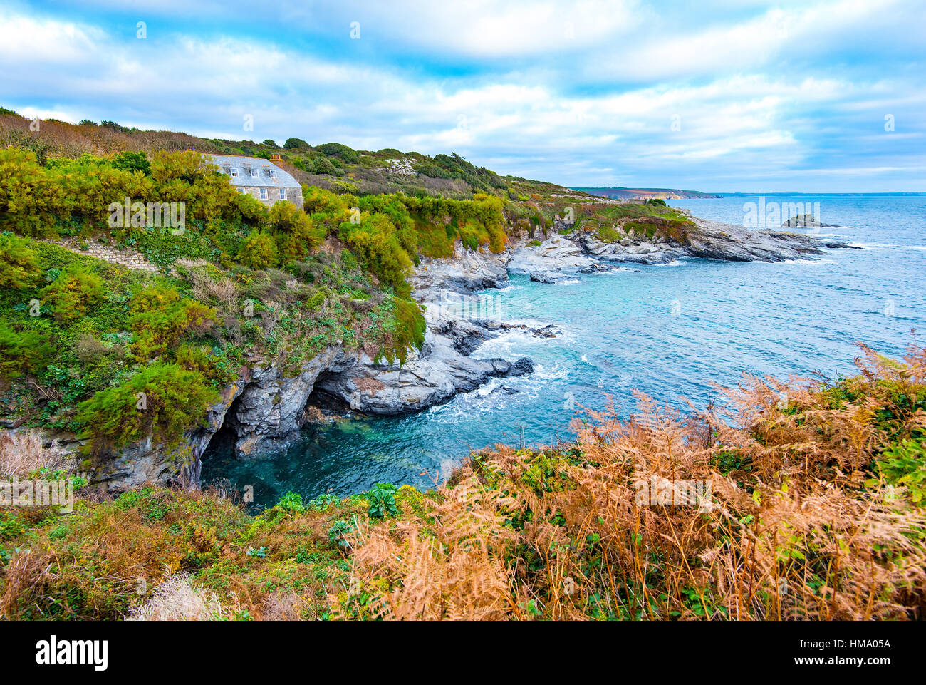 Prussia cove cornwall hi-res stock photography and images - Alamy