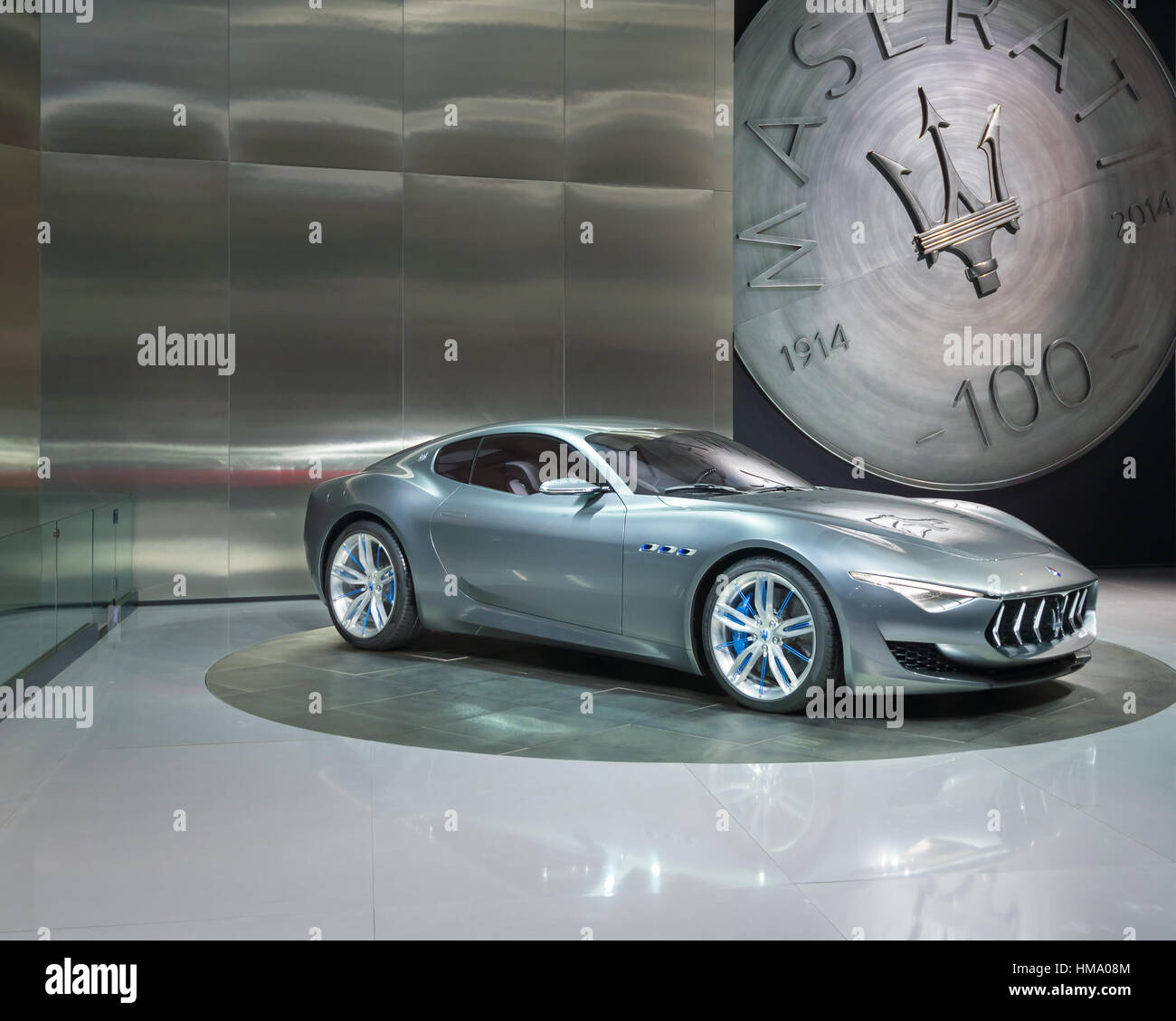 Maserati Alfieri Concept at the North American International Auto Show ...