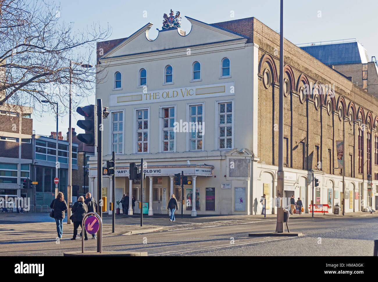 London, Lambeth The Old Vic Theatre in Waterloo Road Stock Photo - Alamy