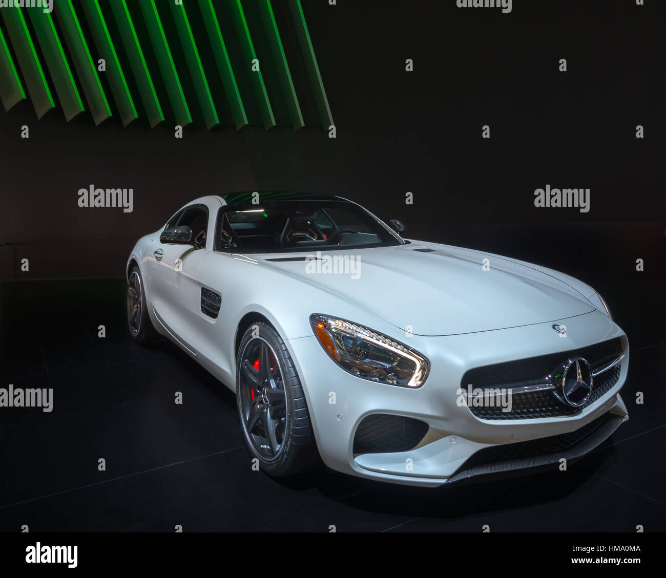 Mercedes AMG GT S car at the North American International Auto Show ...