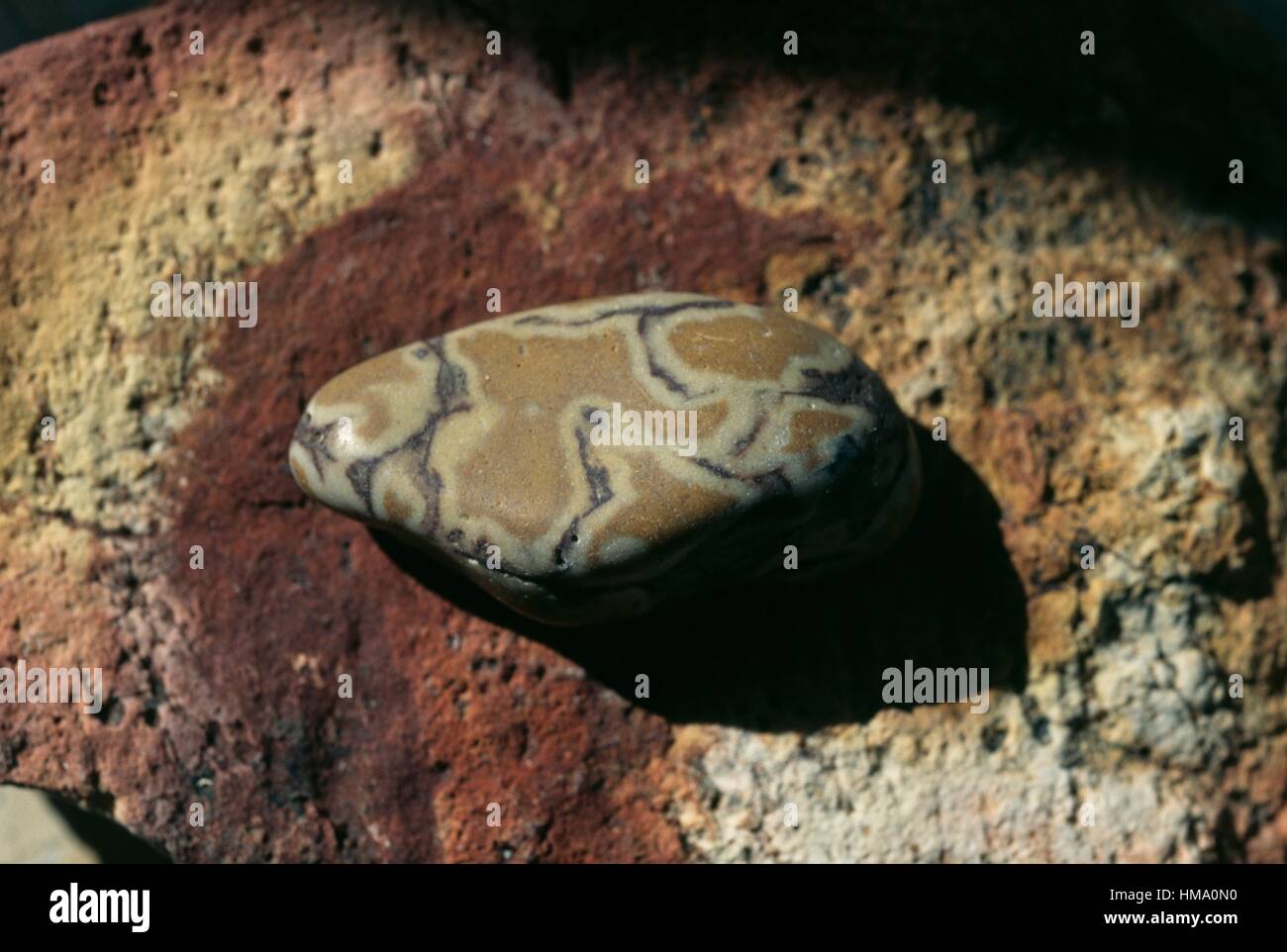 Mottled coloured rock hi-res stock photography and images - Alamy