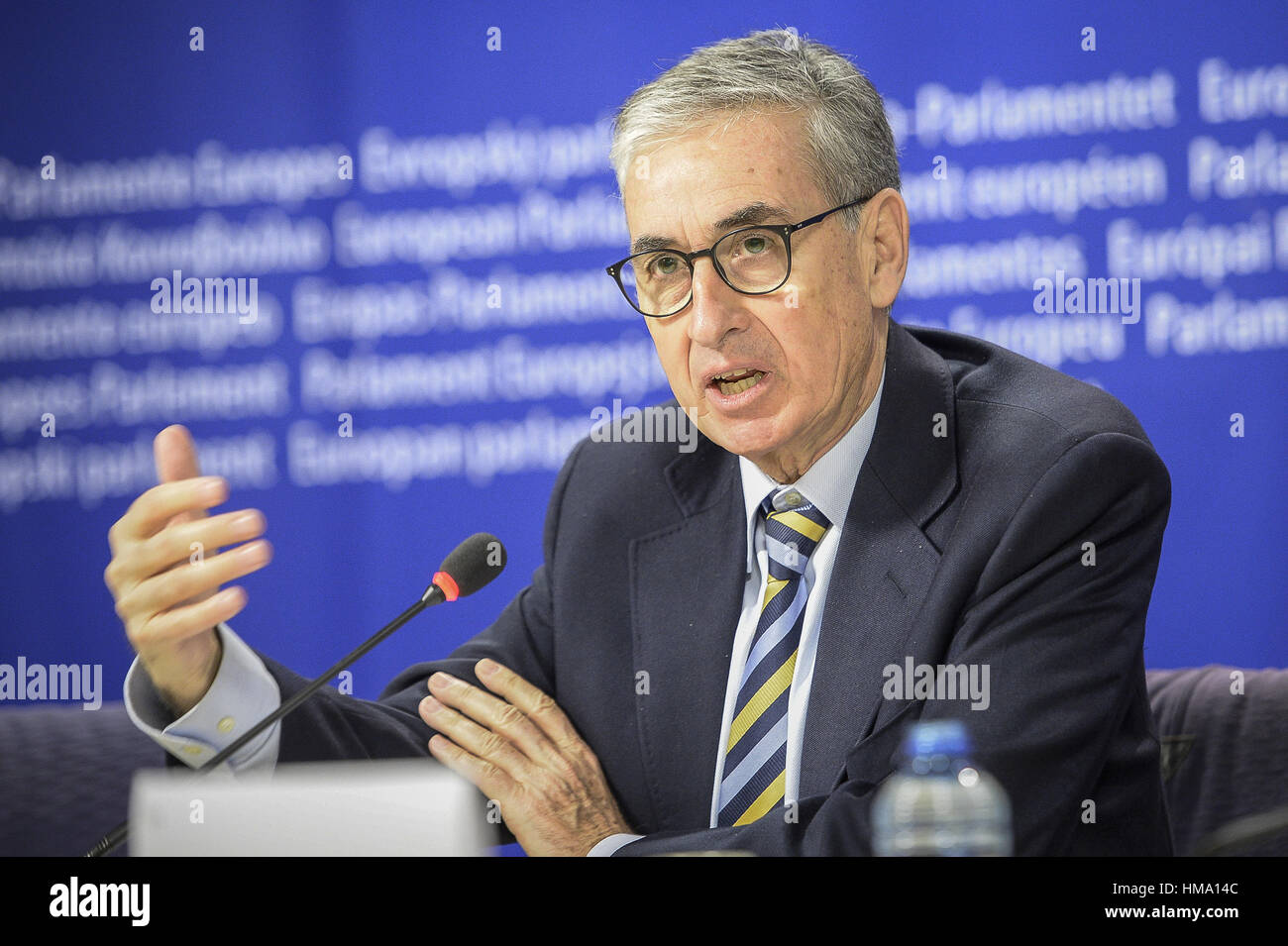 Brussels, Belgium. 01st Feb, 2017. Ramón JÁUREGUI ATONDO Member of European Parliament (MEP ...