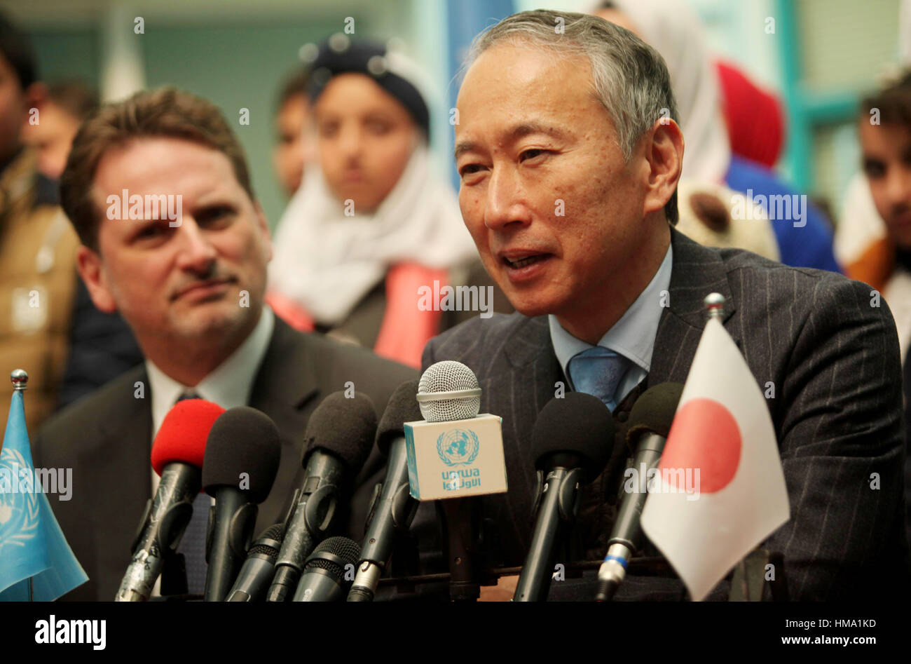 Gaza City, Gaza Strip, Palestinian Territory. 1st Feb, 2017. Japanese ...