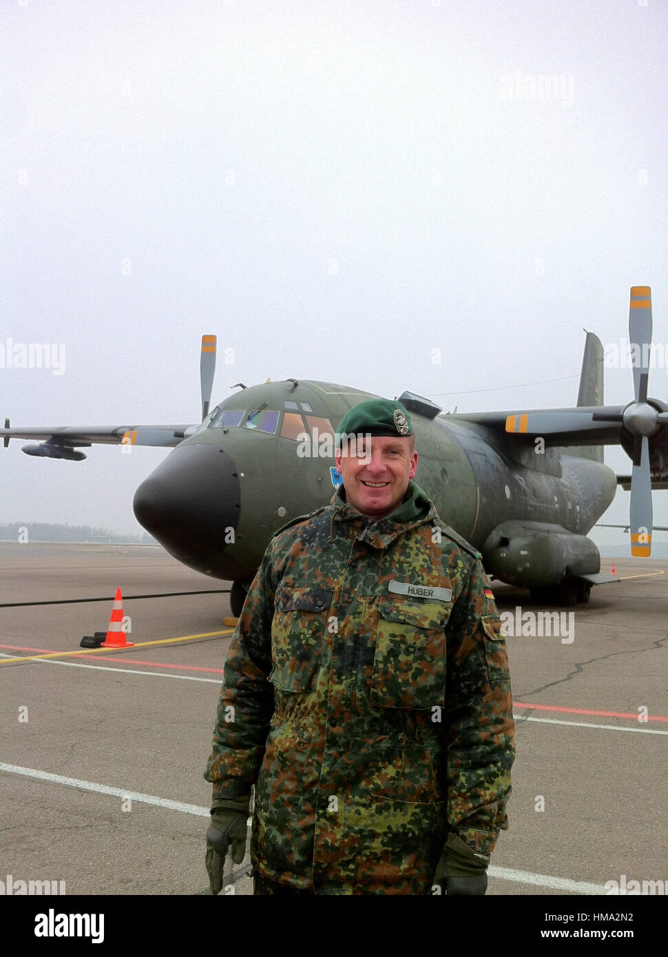 Kaunas, Lithuania. 1st Feb, 2017. Christoph Huber, lieutenant colonel ...