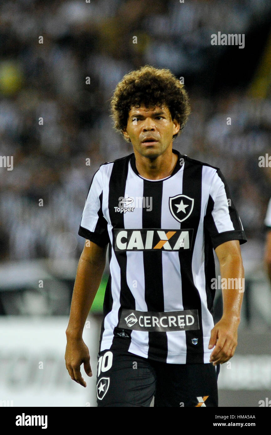Rio De Janeiro, Brazil. 1st Feb, 2017. Camilo for Botafogo vs Colo Colo ...