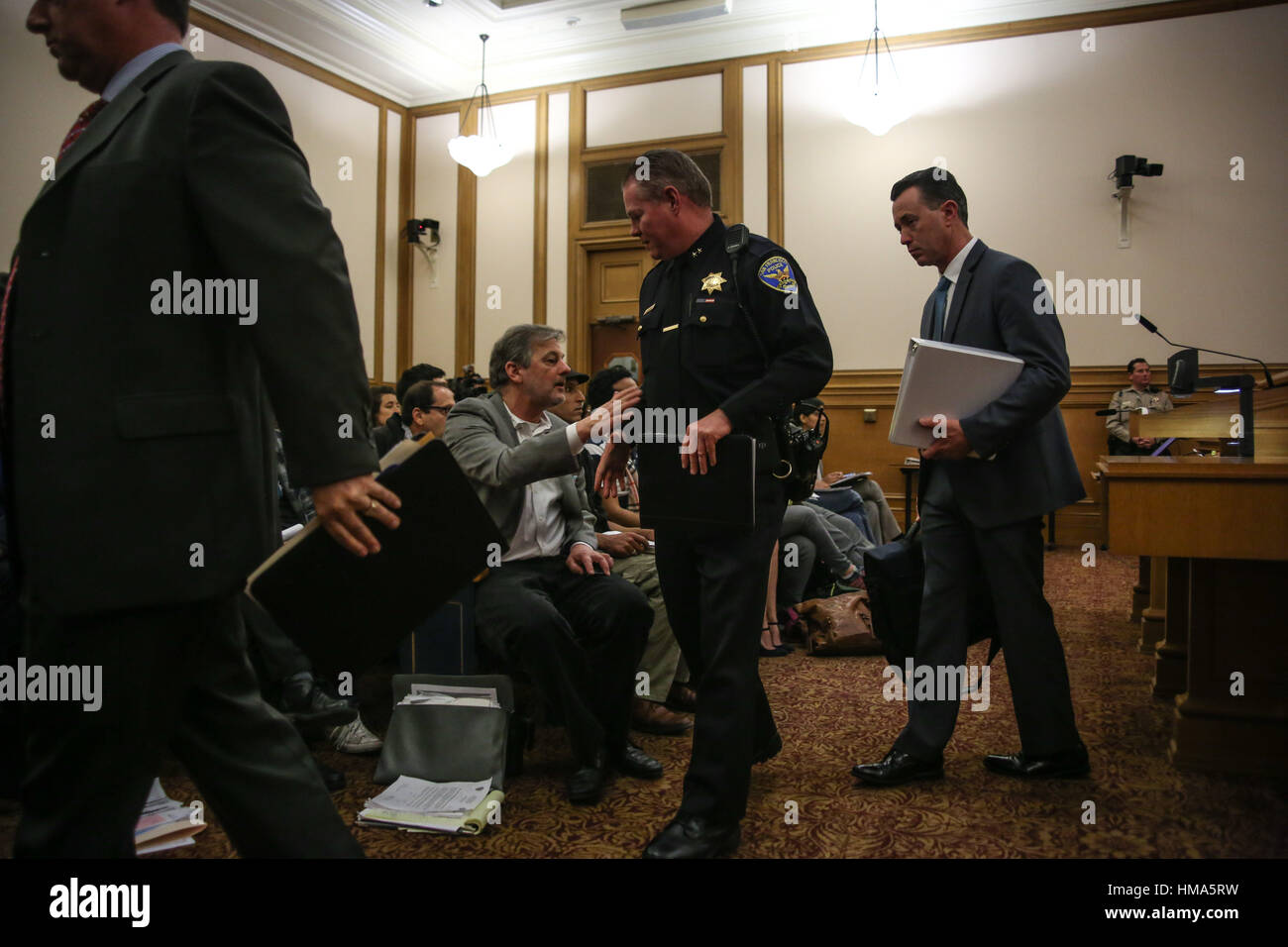 San Francisco, California, USA. 1st Feb, 2017. SFPD Deputy Chief of the ...