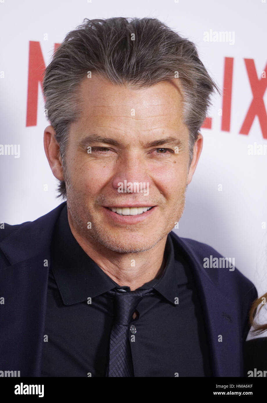 Timothy olyphant santa clarita hi-res stock photography and images - Alamy