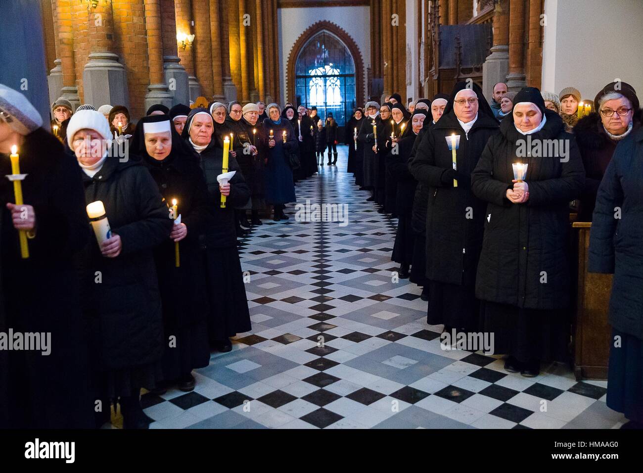 Bialystok, Poland. 02nd Feb, 2017. The Feast of the Purification of the ...