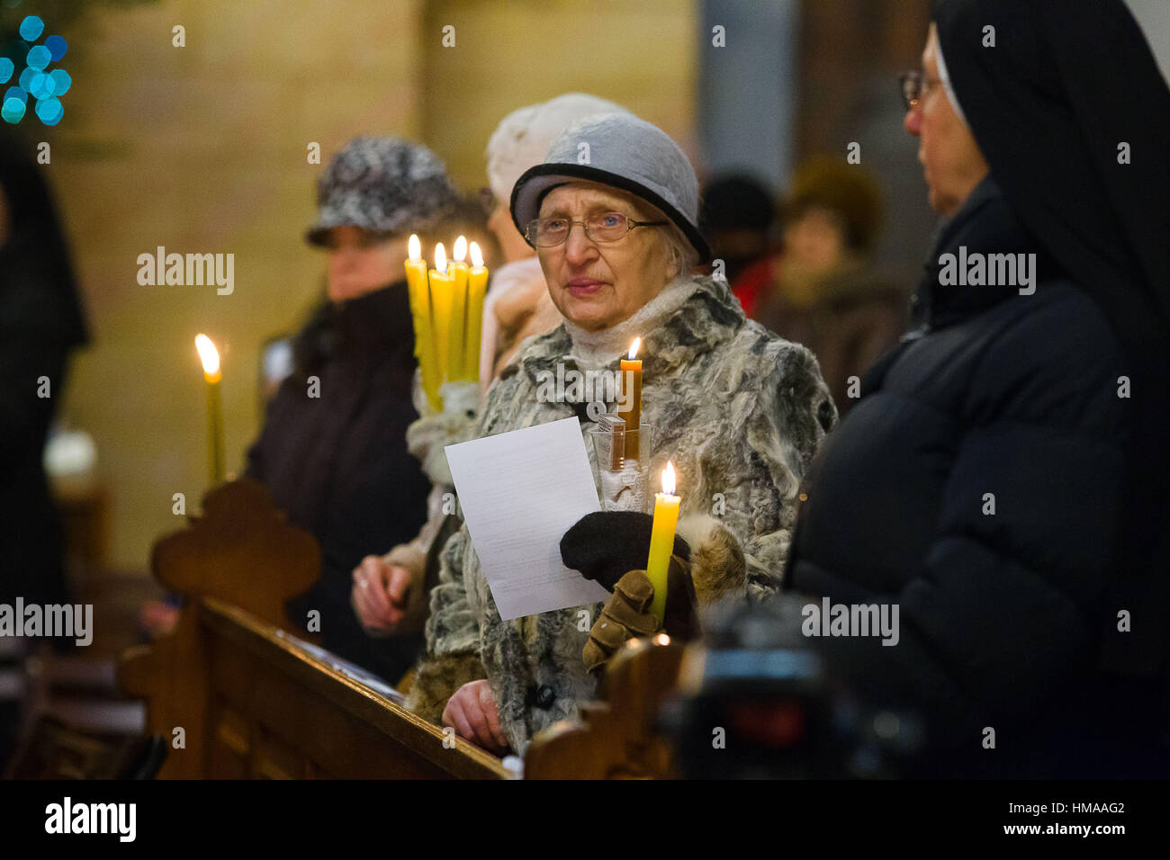 Bialystok, Poland. 02nd Feb, 2017. The Feast of the Purification of the ...