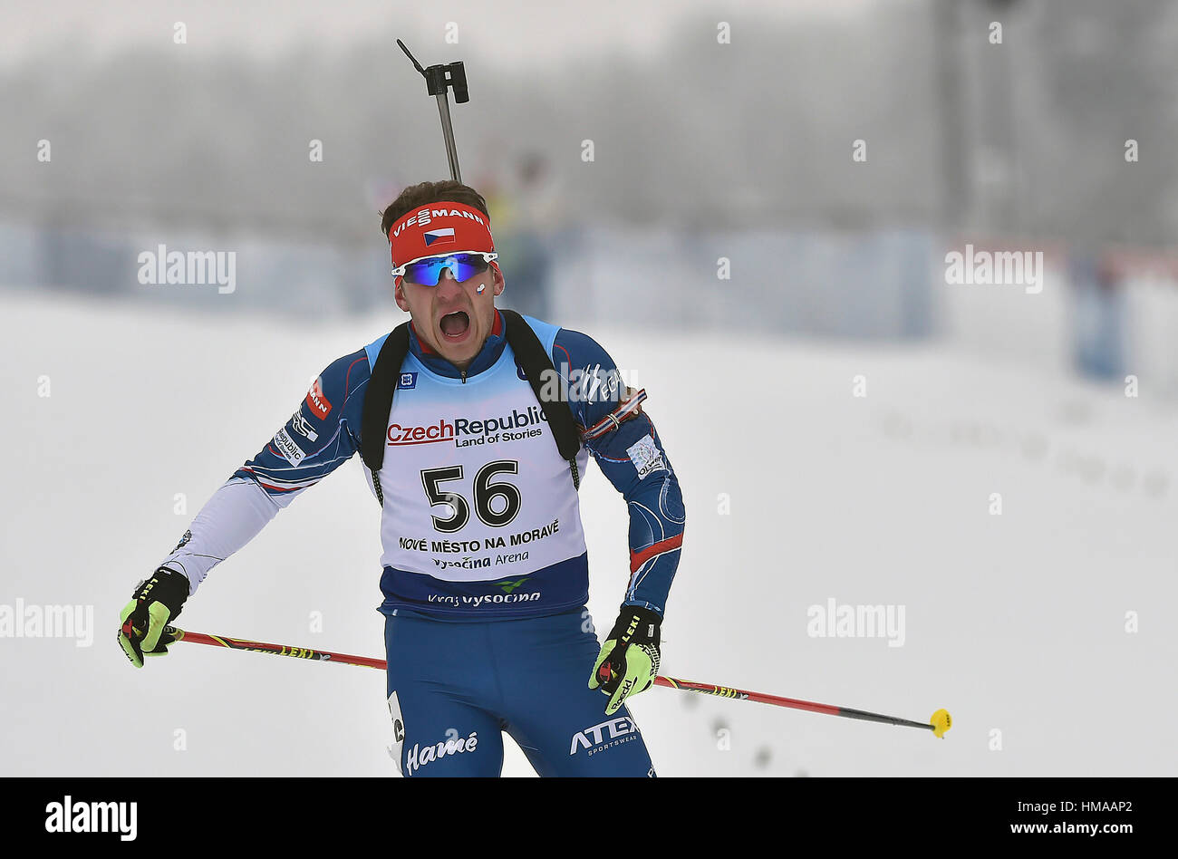 Nove Mesto Na Morave, Czech Republic. 02nd Feb, 2017. Czech Milan ...