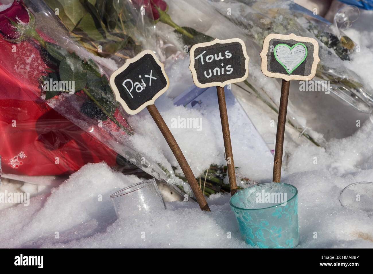 Quebec city mosque shooting hi-res stock photography and images - Alamy