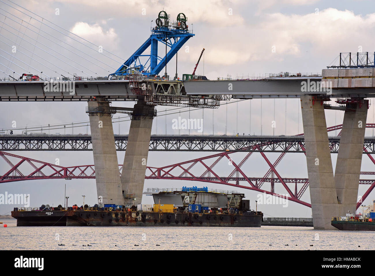 Lifting rail bridge hi-res stock photography and images - Alamy