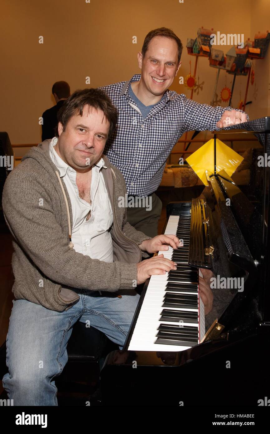 New York, USA. 2nd Feb, 2017. Chris Nightingale, David Holcenberg in ...