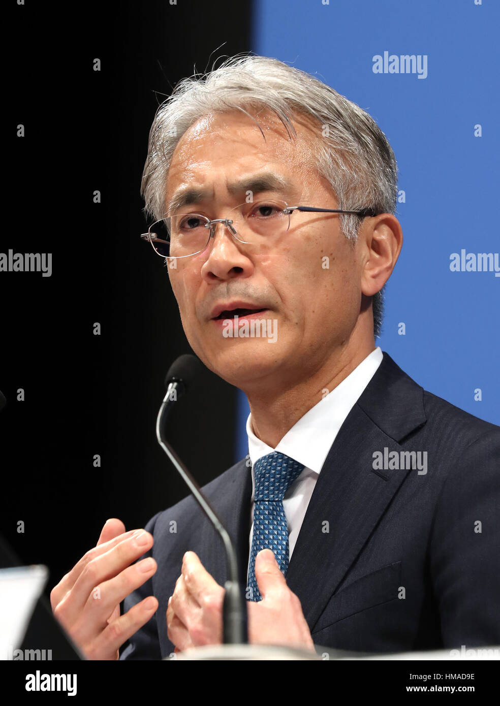 Tokyo, Japan. 2nd Feb, 2017. Japan's electronics giant Sony CFO ...