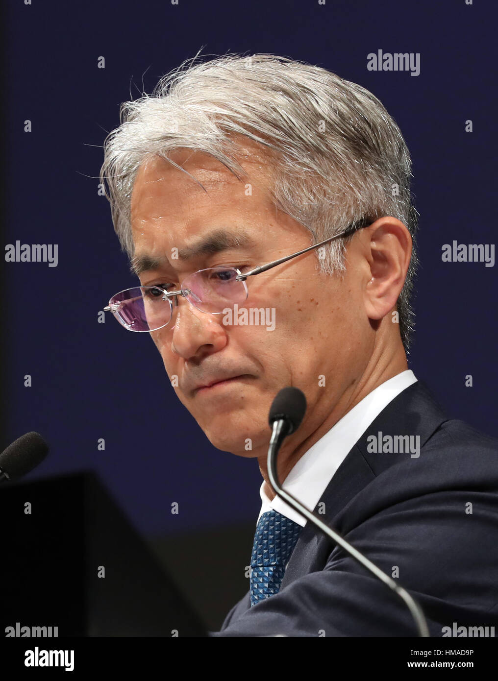 Tokyo, Japan. 2nd Feb, 2017. Japan's electronics giant Sony CFO ...