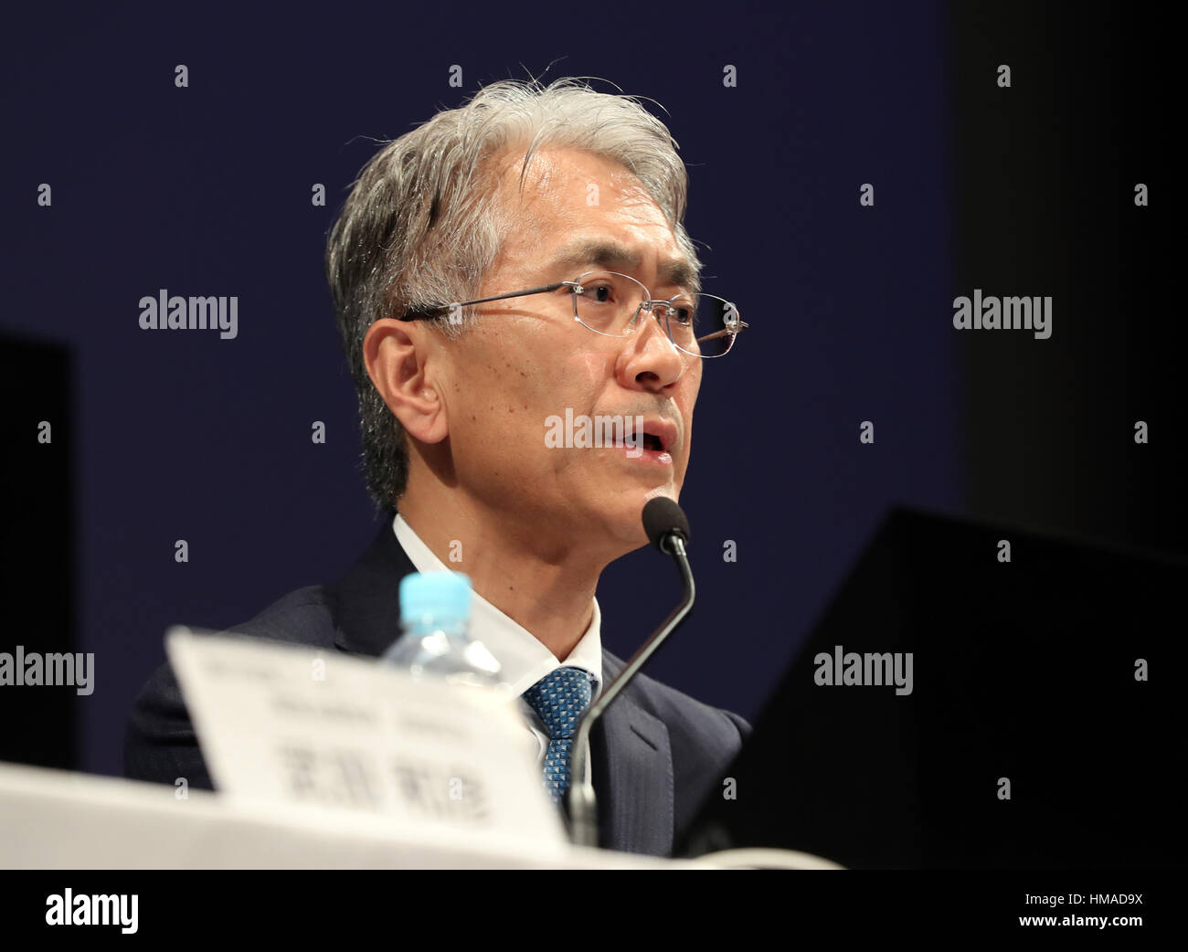 Tokyo, Japan. 2nd Feb, 2017. Japan's electronics giant Sony CFO ...