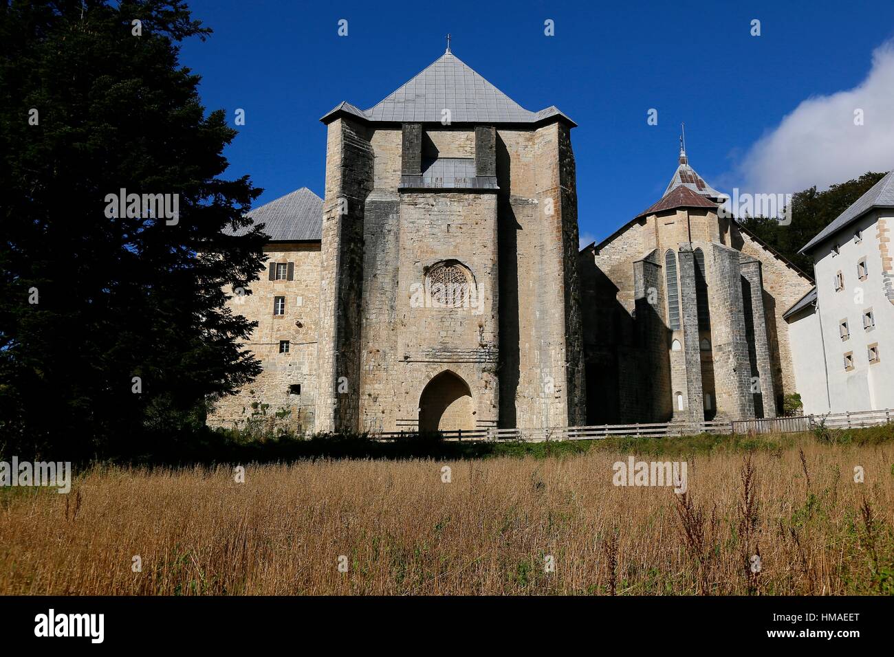 Roncesvalles monastery hi-res stock photography and images - Alamy