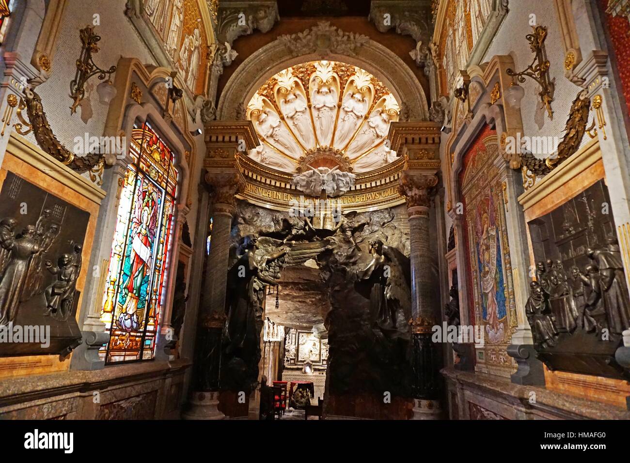 Old testament priest stained glass hi-res stock photography and images ...