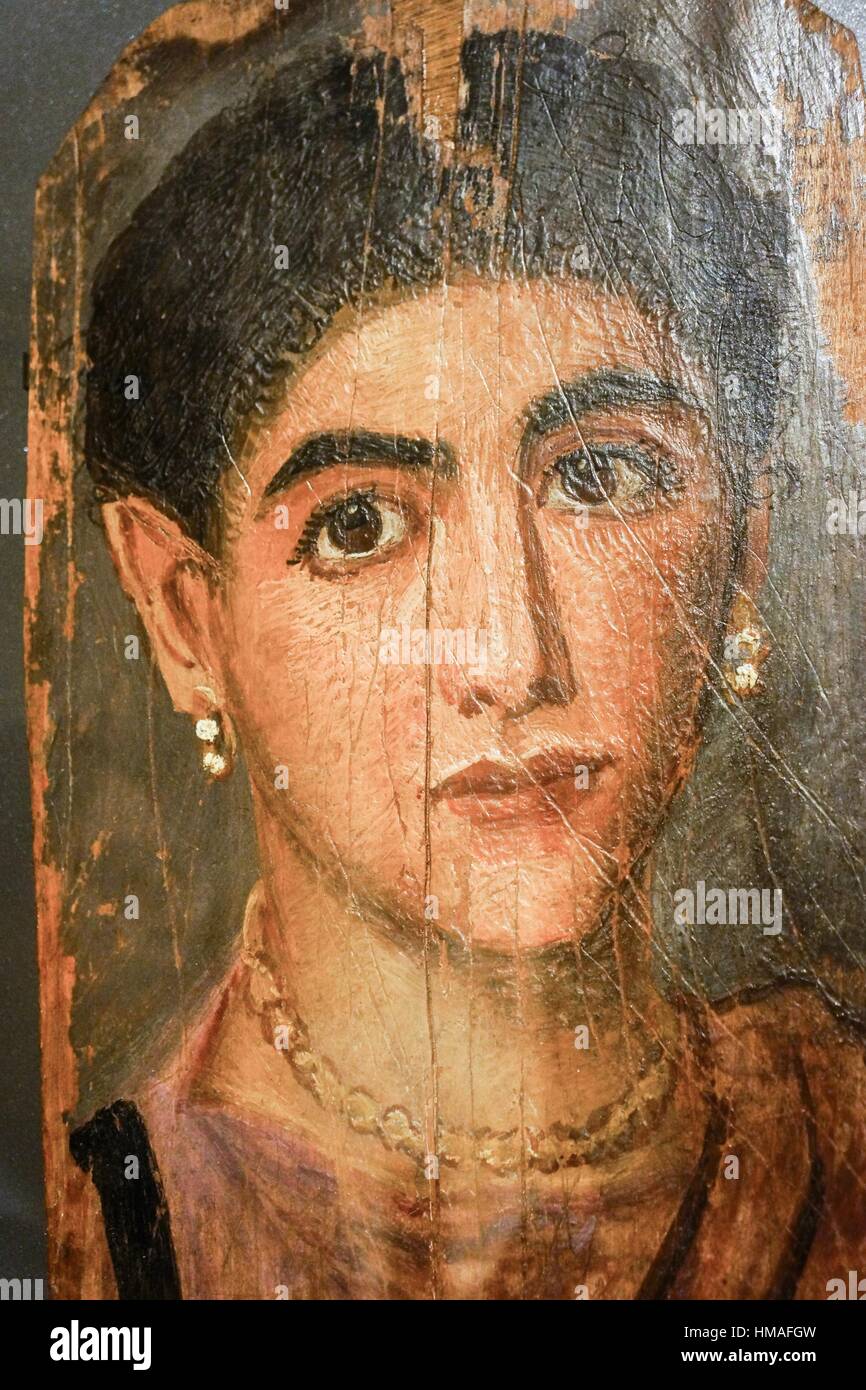 Fayum Portrait High Resolution Stock Photography and Images - Alamy
