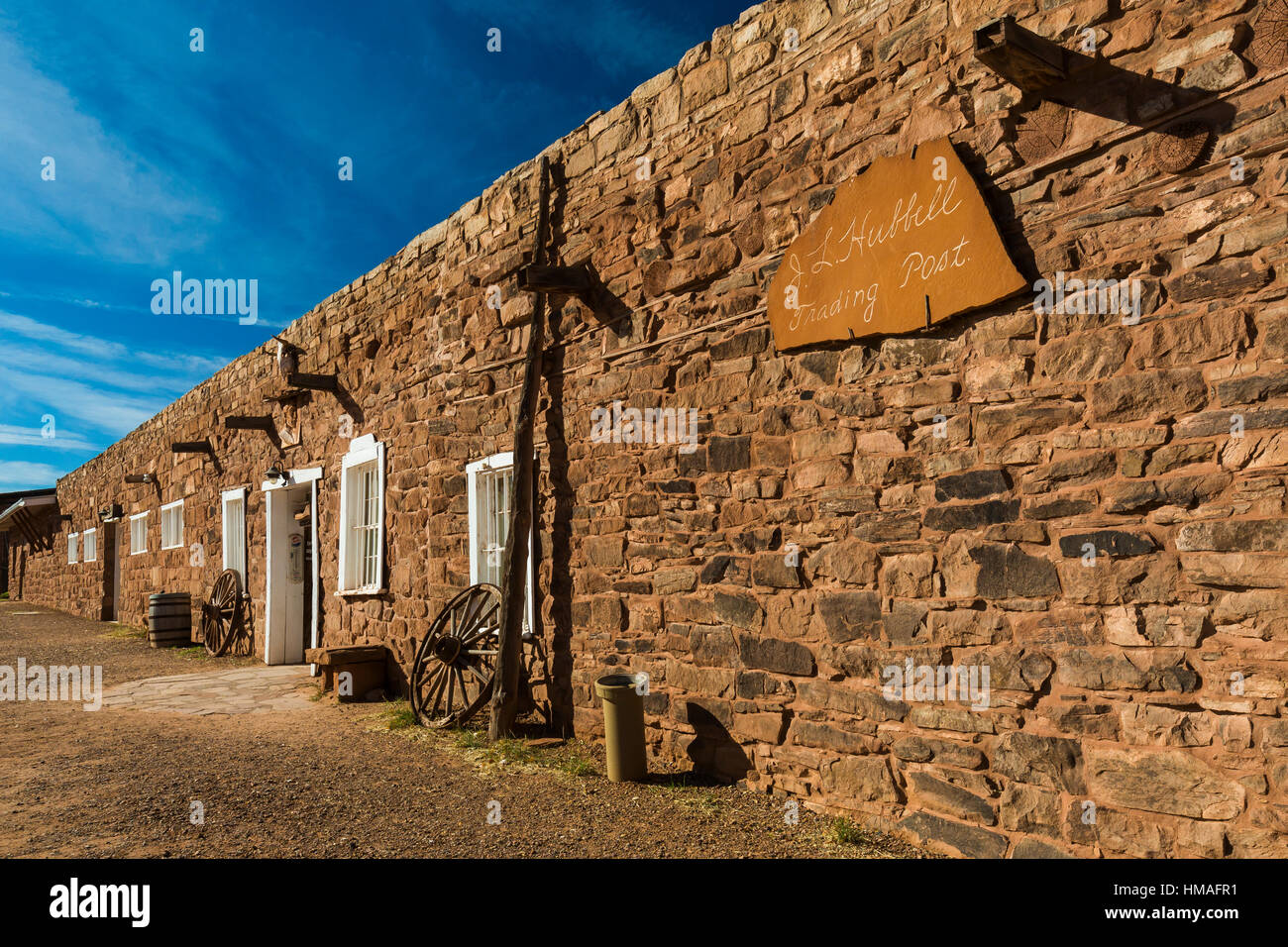 Front of the Hubbell Trading Post Hubbell Trading Post National ...