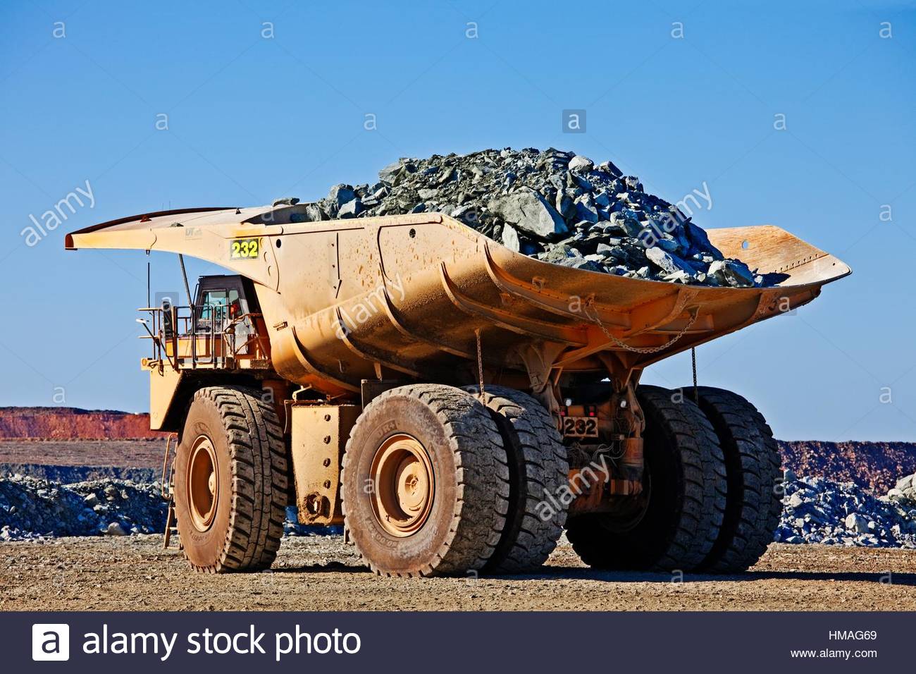 Gold Mine Dumper Truck High Resolution Stock Photography and Images - Alamy